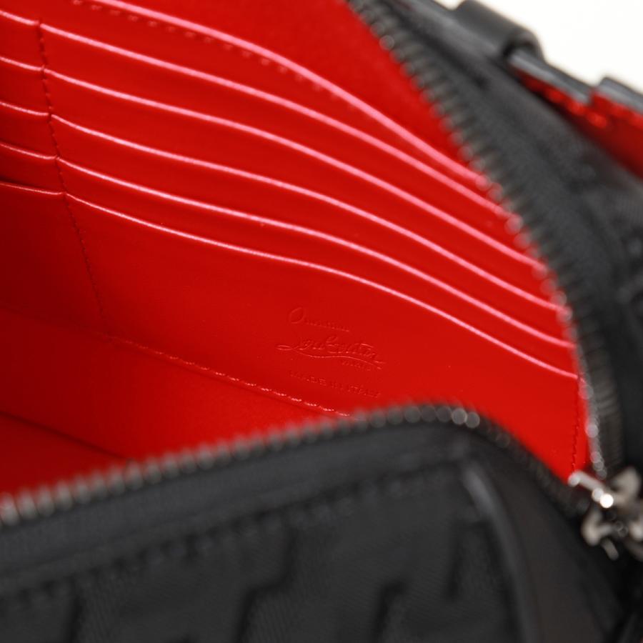 Christian Louboutin クリスチャンルブタン クロスボディバッグ Ruisbuddy ルイスバディー 3235306 メンズ クラッチバッグ CLロゴ 鞄 B260-BLACK ...
