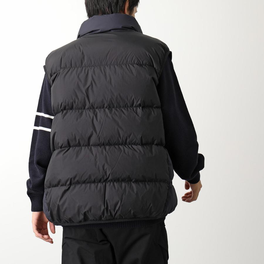 MONCLER モンクレール ダウンベスト ALMAZ アルマズ 1A00077 5396L メンズ ナイロン ジップアップ ジレ アイコンロゴパッチ 軽量 P97 :351024134 ...