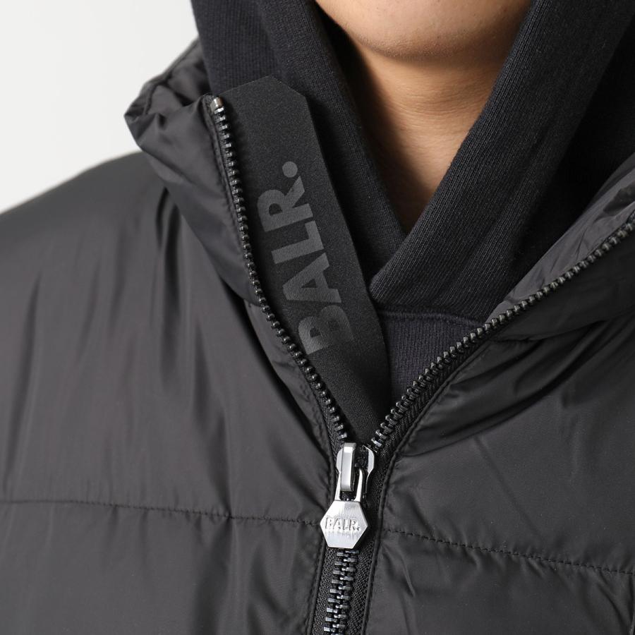 BALR.（ボーラー） ダウンジャケット Miles Straight Puffer Jacket B1392.1003 メンズ メタルロゴ ...