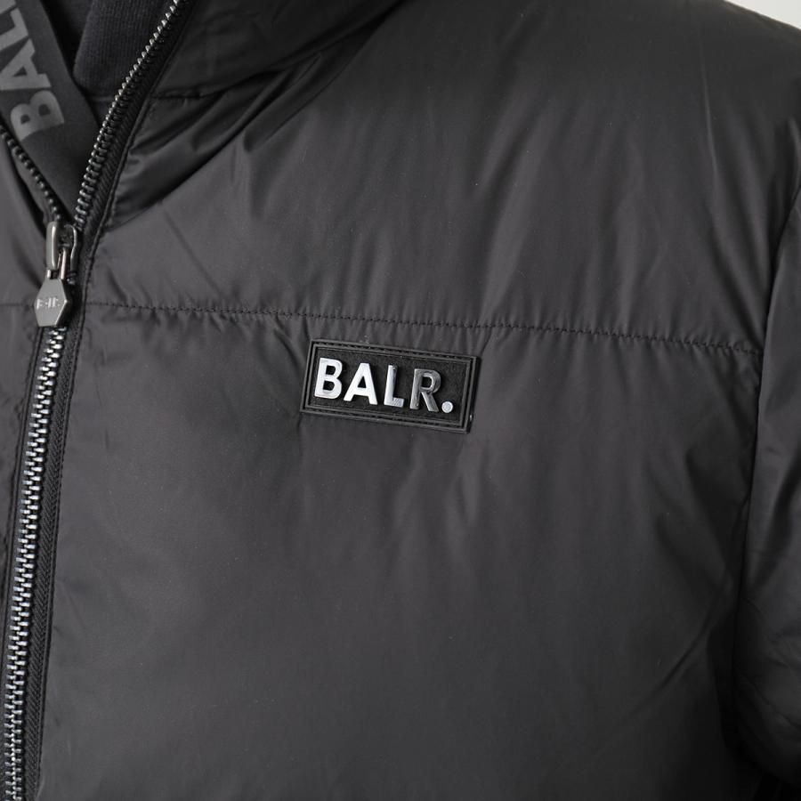 BALR.（ボーラー） ダウンジャケット Miles Straight Puffer Jacket B1392.1003 メンズ メタルロゴ ...