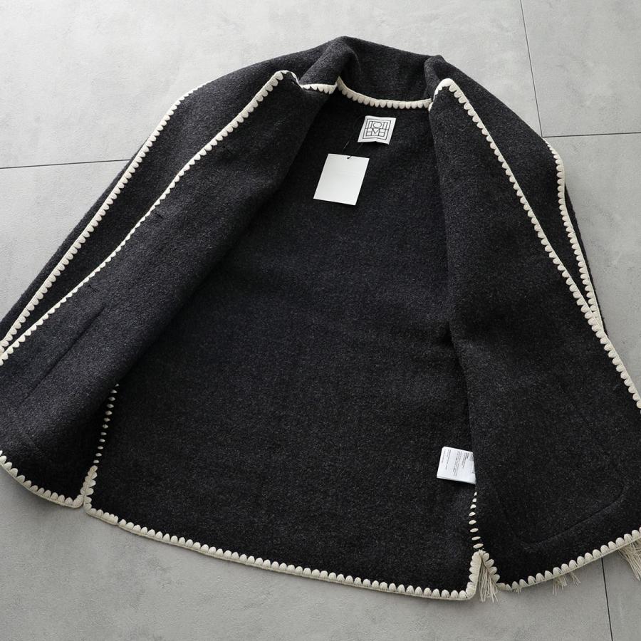 TOTEME Toteme トーテム ジャケット EMBROIDERED SCARF JACKET TOTEME Toteme トーテム ジャケット EMBROIDERED SCARF JACKET