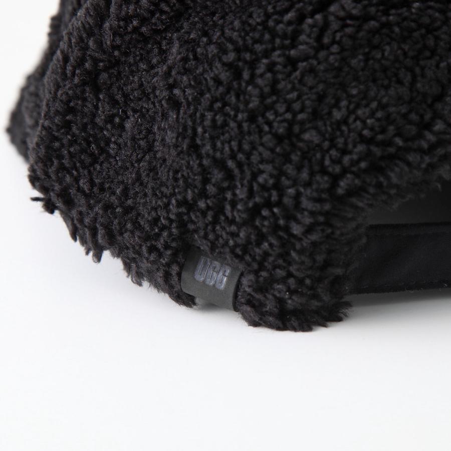 UGG アグ ベースボールキャップ W UGGfluff BASEBALL CAP フラッフ 22652 レディース ボア テディ ロゴタグ ...