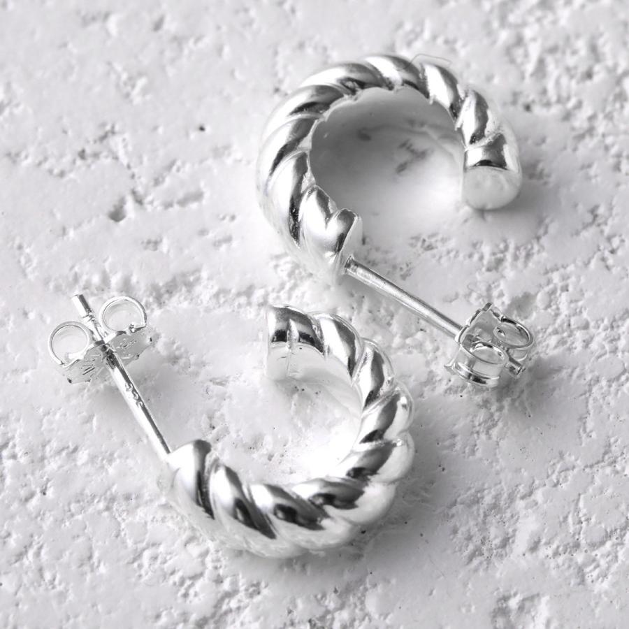 Nina＆Jules NINA&JULES ニナ・エ・ジュール ピアス SMALL TWISTED HOOPS E23-18 レディース フープ ツイスト silver925 アクセサリー ...
