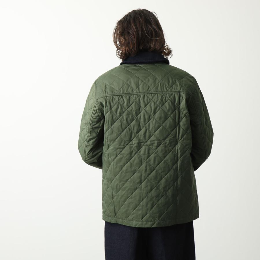 MAISON KITSUNE（メゾン キツネ） MAISON KITSUNE×Barbour バブアー キルティングジャケット MQU1735 ...