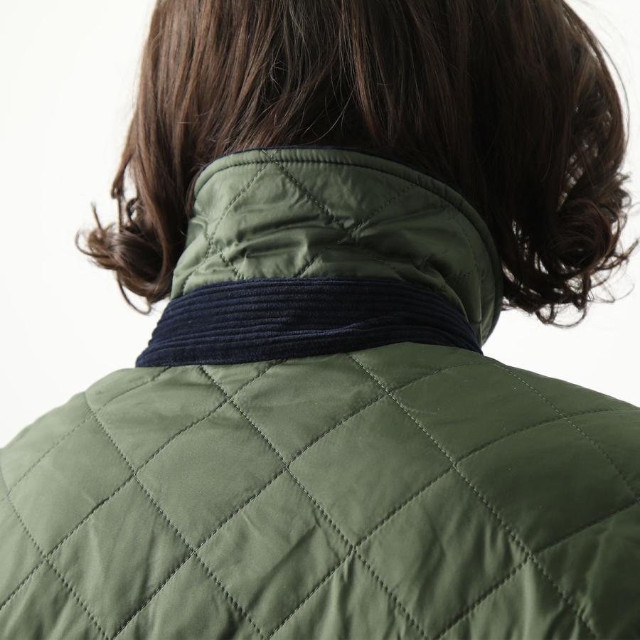 MAISON KITSUNE（メゾン キツネ） MAISON KITSUNE×Barbour バブアー キルティングジャケット MQU1735 ...