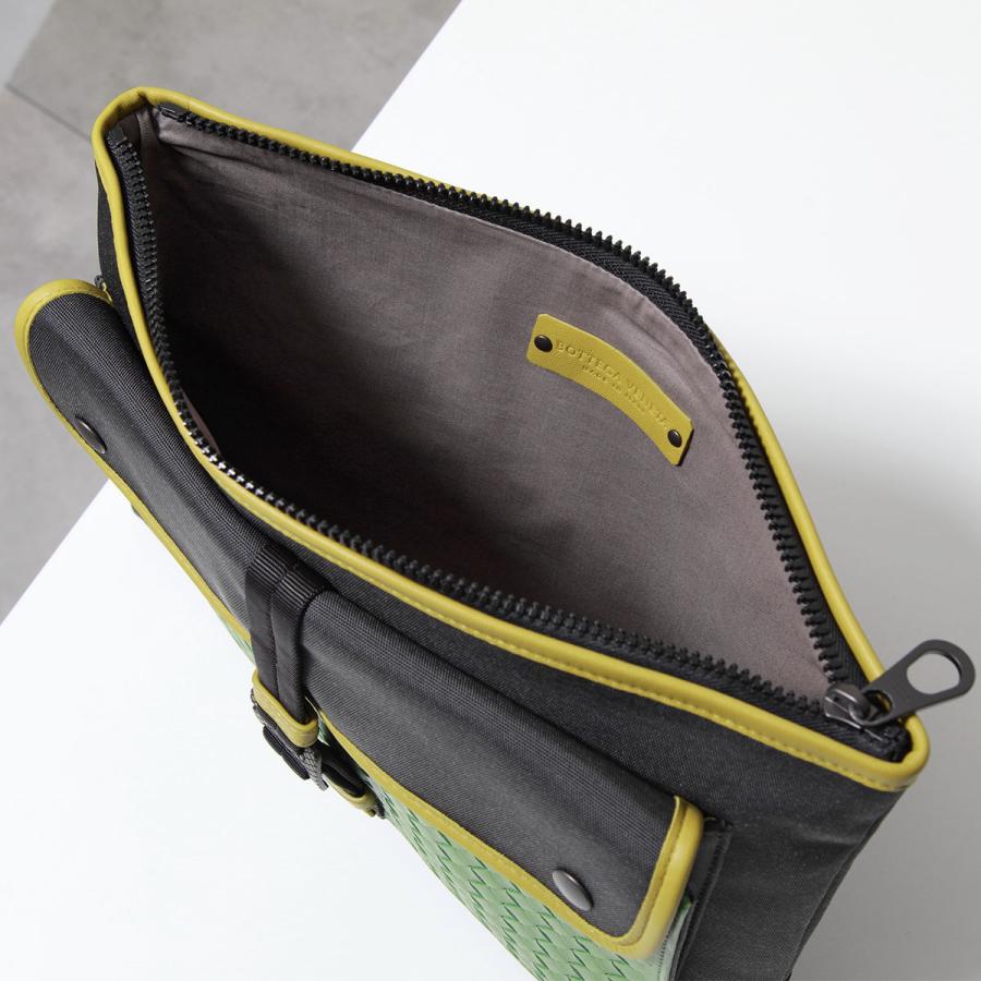 BOTTEGA VENETA ボッテガヴェネタ クラッチバッグ 542813 VAYE7 メンズ イントレチャート レザー×キャンバス 鞄 8545 : インポートセレクトmusee - 通販 ...
