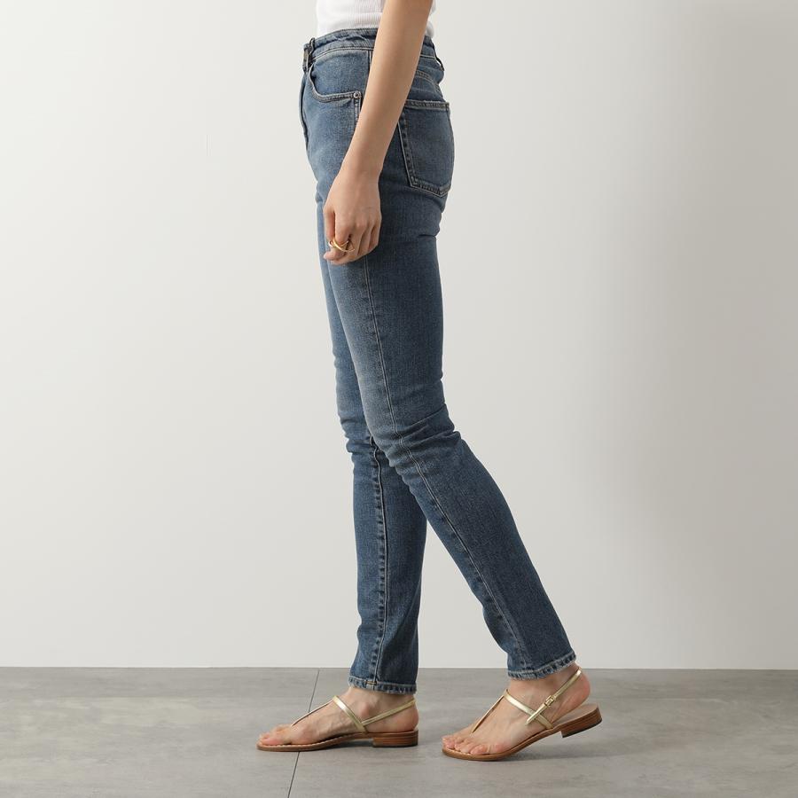 SAINT LAURENT サンローラン ジーンズ 614478 YZ477 レディース デニムパンツ ジーパン スキニー スリム ウォッシュ加工 4085 : インポートセレクトmusee ...