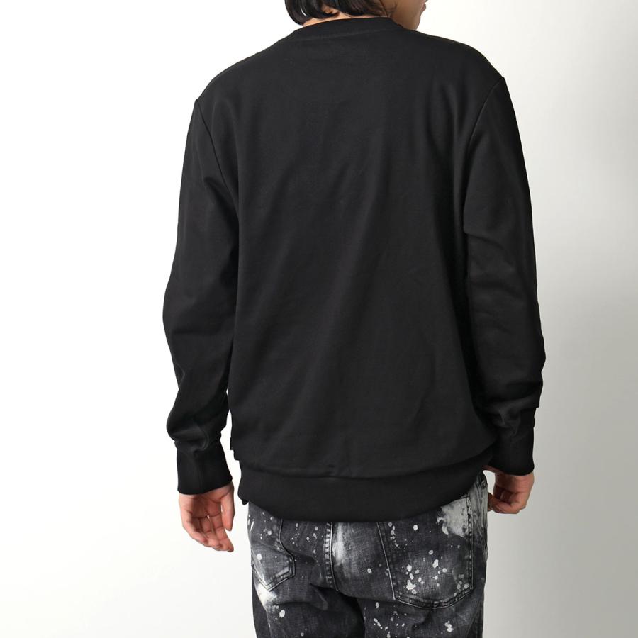 HUGO BOSS ヒューゴボス スウェットシャツ 50507939 10242373 メンズ トレーナー コットン ロゴ プリント クルー ...