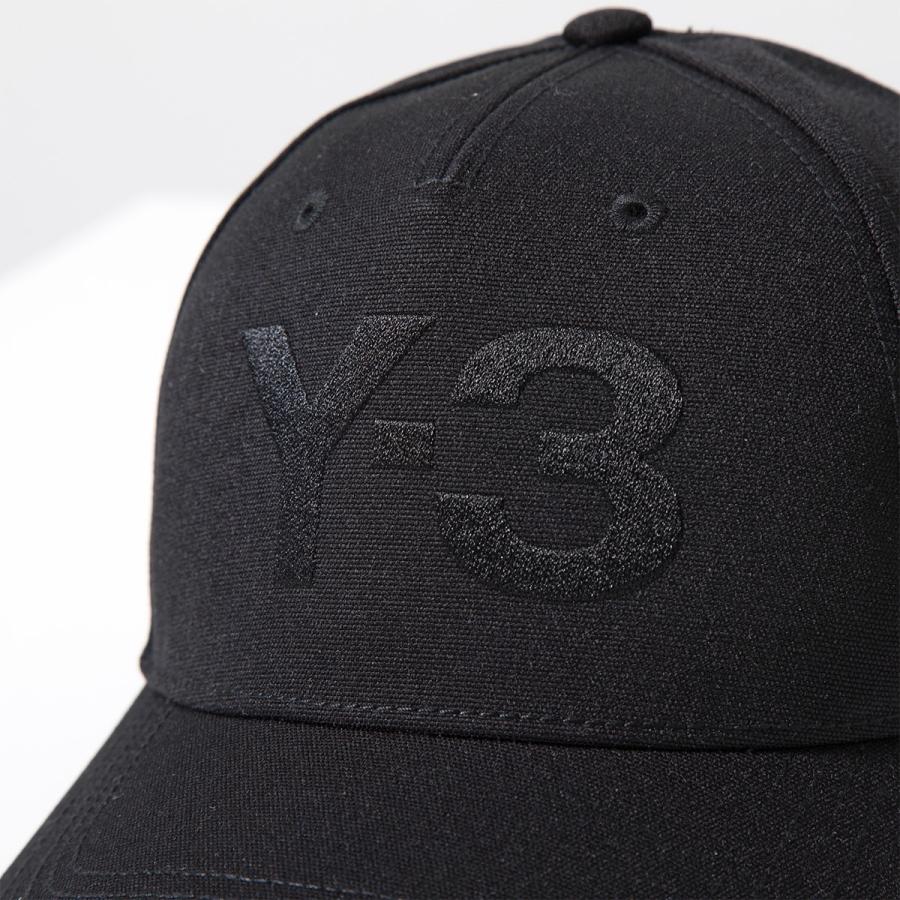 Y-3 ワイスリー ベースボールキャップ LOGO CAP IY0104 レディース ロゴ刺繍 ポリエステル 帽子 BLACK/BLACK ...