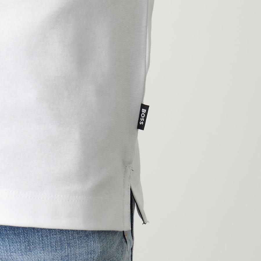HUGO BOSS（ヒューゴ・ボス） ポロシャツ 50486953 メンズ 半袖 コットン カットソー ロゴ パッチ レギュラーフィット ...
