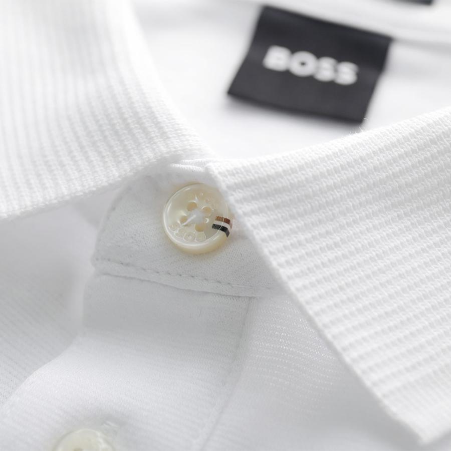 HUGO BOSS（ヒューゴ・ボス） ポロシャツ 50486953 メンズ 半袖 コットン カットソー ロゴ パッチ レギュラーフィット ...