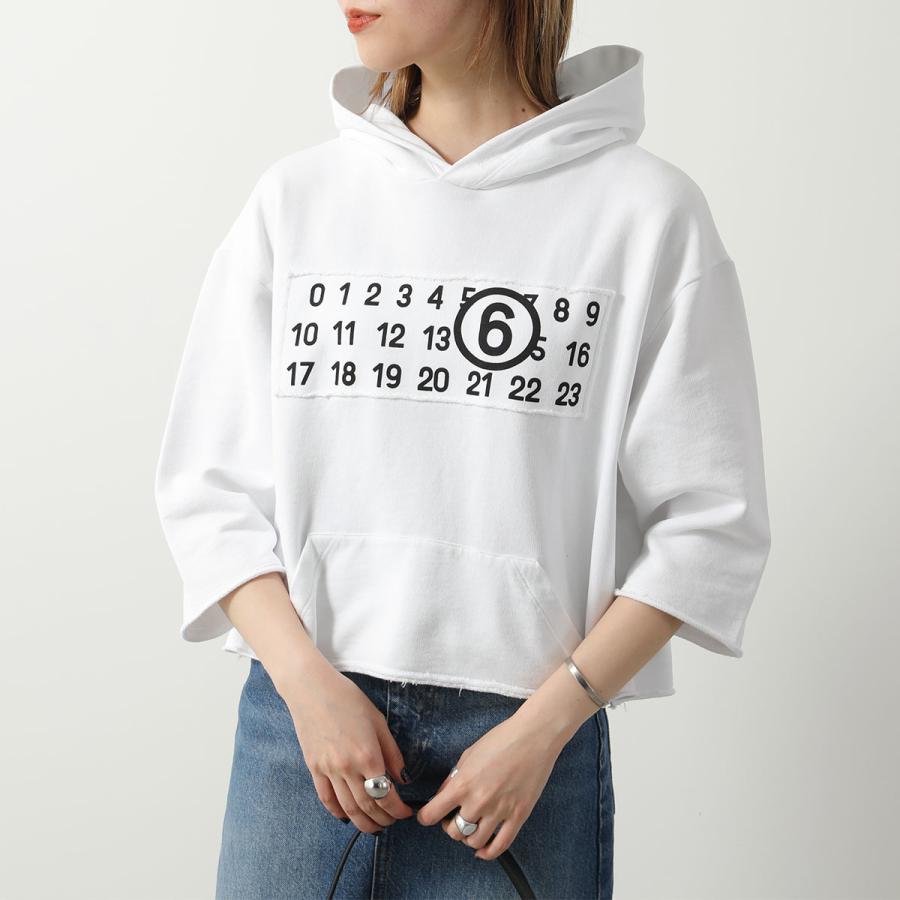 MM6 KIDS エムエムシックス メゾンマルジェラ キッズ パーカー M60579 MM006 レディース ガールズ プルオーバー スウェット カラー2色 :360222154:インポート ...