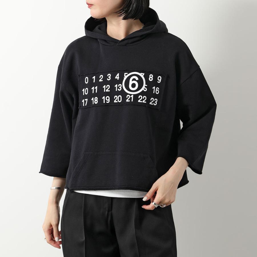 MM6 KIDS エムエムシックス メゾンマルジェラ キッズ パーカー M60579 MM006 レディース ガールズ プルオーバー スウェット カラー2色 :360222154:インポート ...