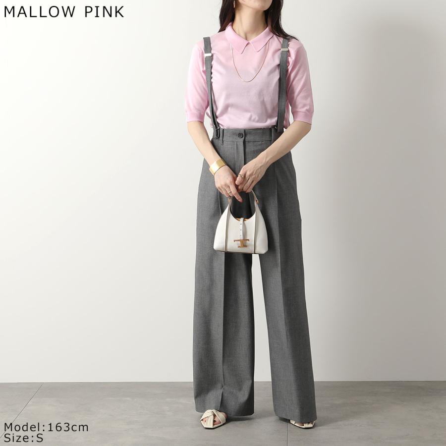 JOHN SMEDLEY ジョンスメドレー ポロシャツ ADALINE アデライン 30G レディース ニット ボタンレス カラー5色 ...