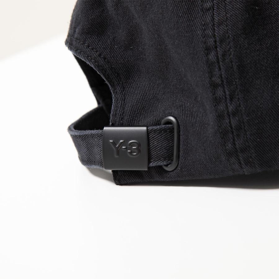 Y-3 ワイスリー ベースボールキャップ DAD CAP ダッド キャップ IN2391 メンズ ロゴ刺繍 コットン 帽子 BLACK ...