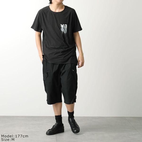 Y-3 ワイスリー Tシャツ M RUN SS TEE IN8743 メンズ ランニング スポーツウェア ストレッチ メッシュ クルーネック ...