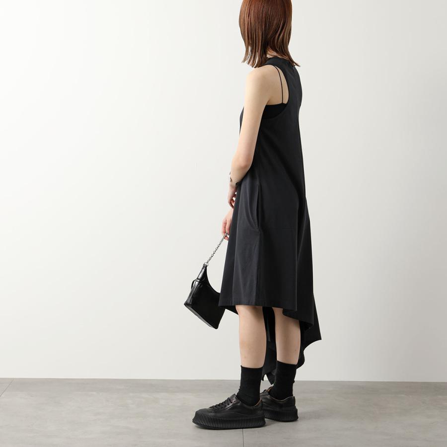Y-3 ワイスリー ワンピース ASYMM DRESS IV8226 レディース ノースリーブ クルーネック ロング丈 ドレス アシンメトリー ...