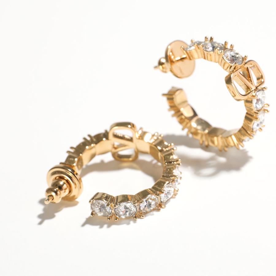 VALENTINO ヴァレンティノ フープピアス 4W2J0V41YCW レディース Vロゴ クリスタル アクセサリー MH5 : インポートセレクトmusee - 通販 - Yahoo!ショッピング