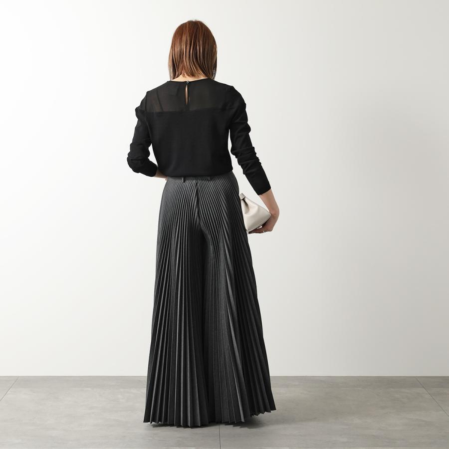 Semicouture セミクチュール ワイドパンツ DAKOTAH Y4SI11 レディース センタープレス ストレッチ プリーツ Y49-0 : インポートセレクトmusee - 通販 ...