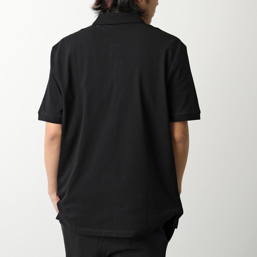HUGO BOSS（ヒューゴ・ボス） ポロシャツ Donos222 50466182 メンズ 半袖 Tシャツ コットン ラバーロゴ カラー2色 ...