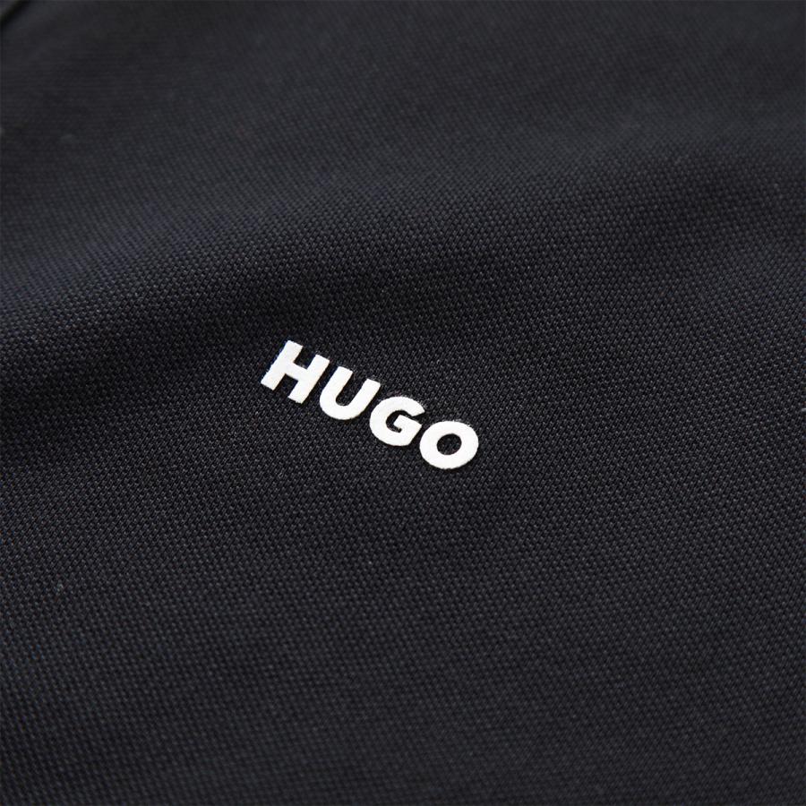 HUGO BOSS（ヒューゴ・ボス） ポロシャツ Donos222 50466182 メンズ 半袖 Tシャツ コットン ラバーロゴ カラー2色 ...
