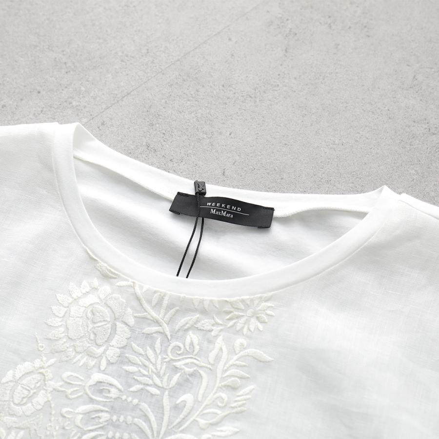 WEEKEND MAX MARA ウィークエンド マックスマーラ Tシャツ MAGNO マグノ レディース 半袖 カットソー クルーネック ...
