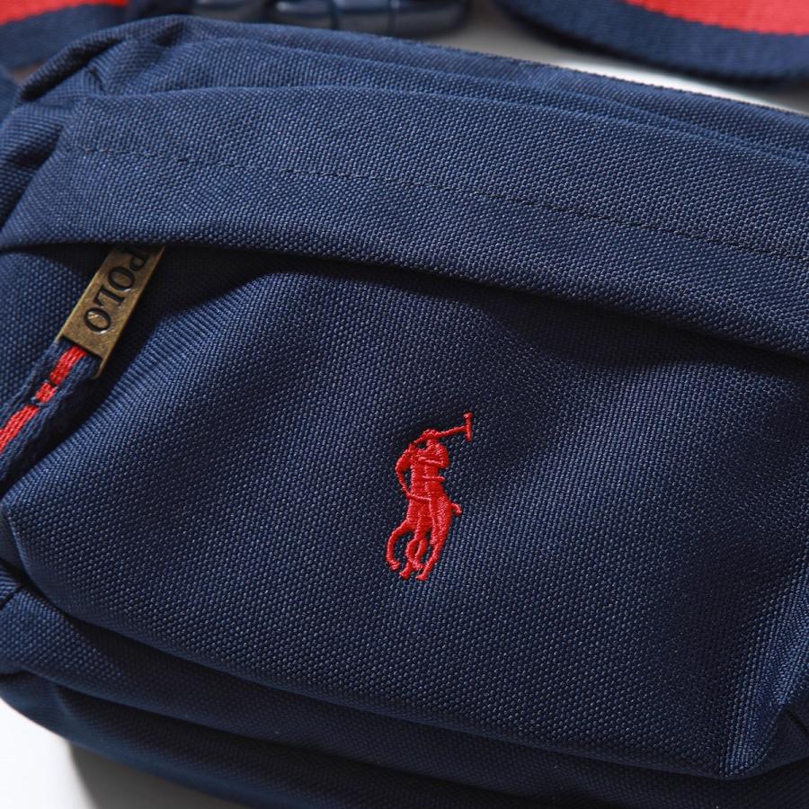 Polo Ralph Lauren ポロ ラルフローレン ボディバッグ 9AR012 メンズ ポニー刺繍 ベルトバッグ クロスボディ ウエスト ...