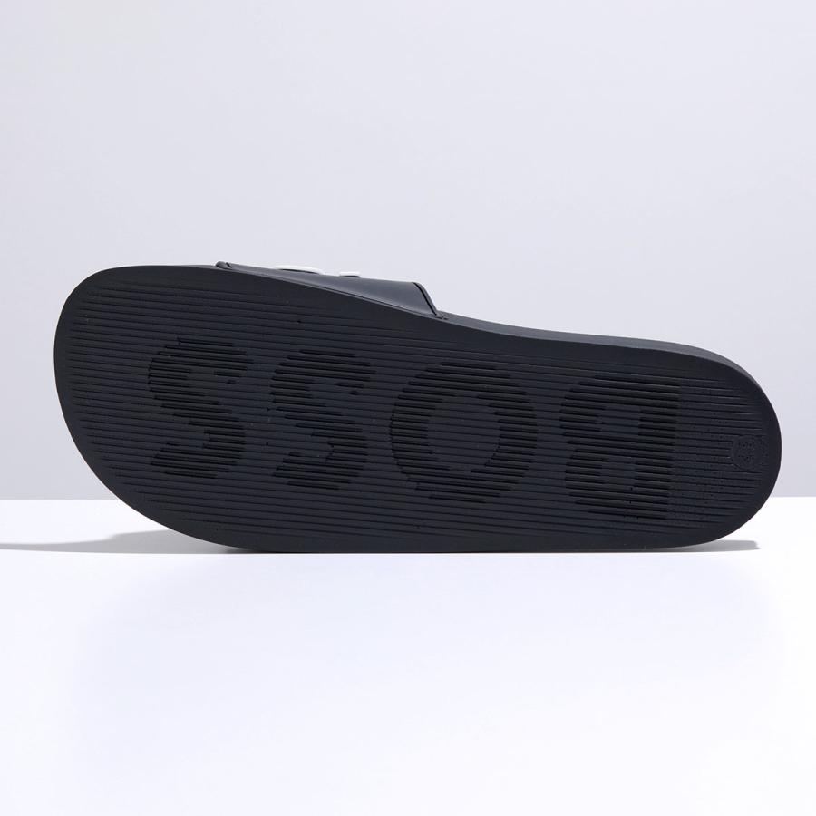 HUGO BOSS ヒューゴボス サンダル 50498241 メンズ スライドサンダル シャワーサンダル 3Dロゴ 靴 020/BLACK ...