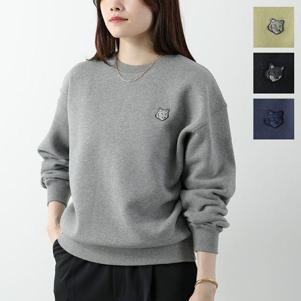 MAISON KITSUNE メゾンキツネ トレーナー FOX HEAD PATCH MAISON KITSUNE メゾンキツネ トレーナー FOX HEAD PATCH