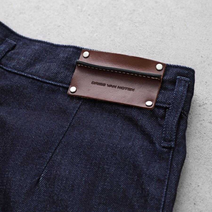 DRIES VAN NOTEN ドリスヴァンノッテン ジーンズ PAMPLONA DENIM 010927 8432 レディース デニム ワイド バギー コットン 507/IND ...