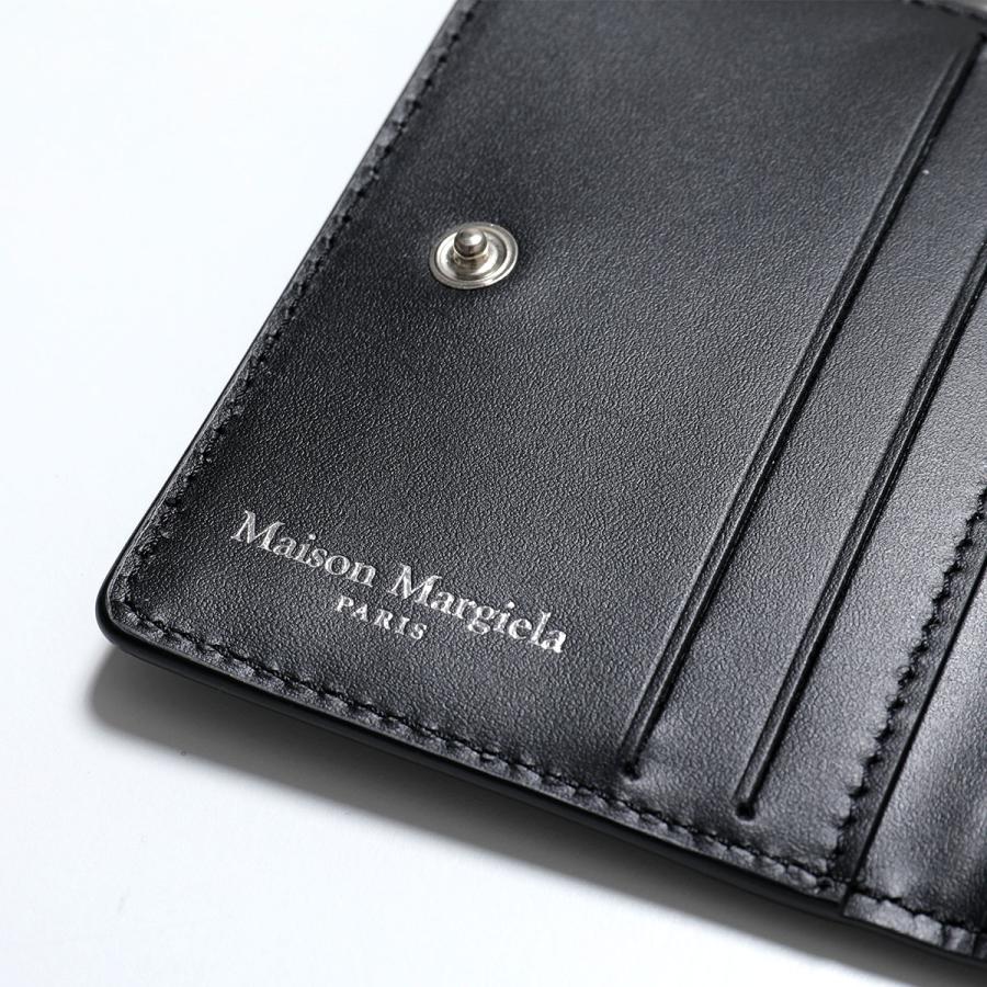 MAISON MARGIELA メゾンマルジェラ 11 カードケース SA2UI0003 P4745 メンズ ミニ財布 パスケース キーリング レザー T8013 :360511160 ...