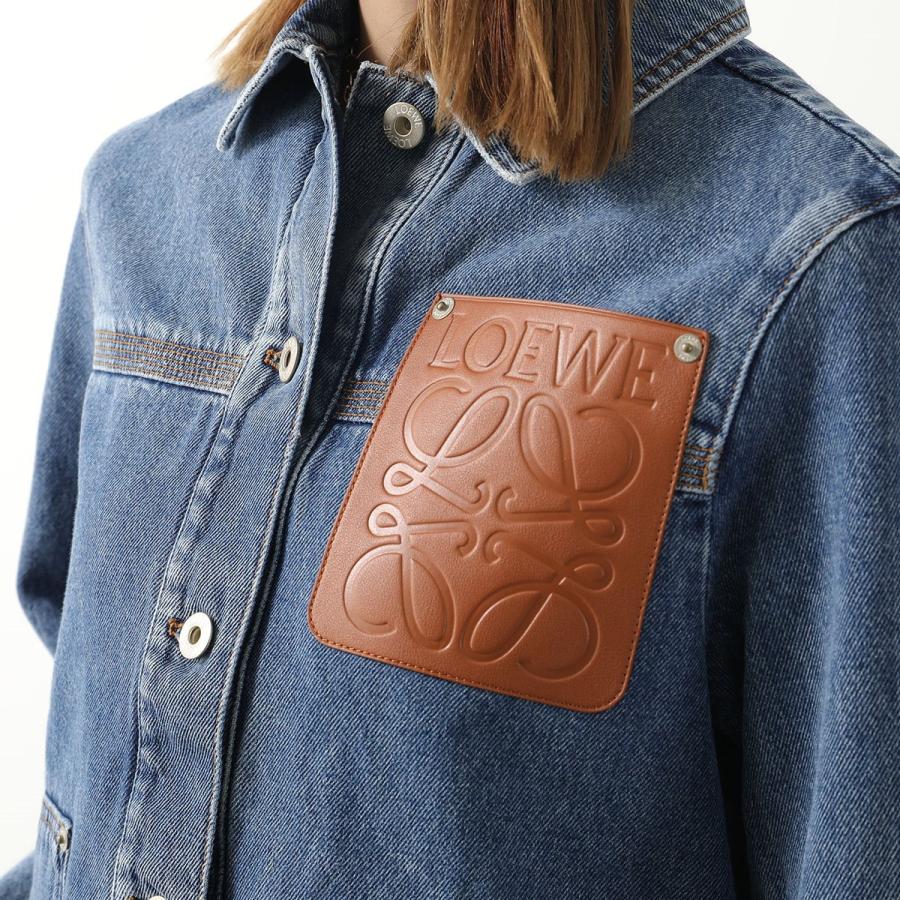 LOEWE ロエベ デニム ジャケット S359Y50X55 レディース ワーク LOEWE ロエベ デニム ジャケット S359Y50X55 レディース ワーク