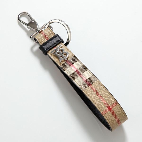 BURBERRY バーバリー キーリング MS TB KEY CHAIN DFC 8066095 レディース バーバリーチェック TB ...