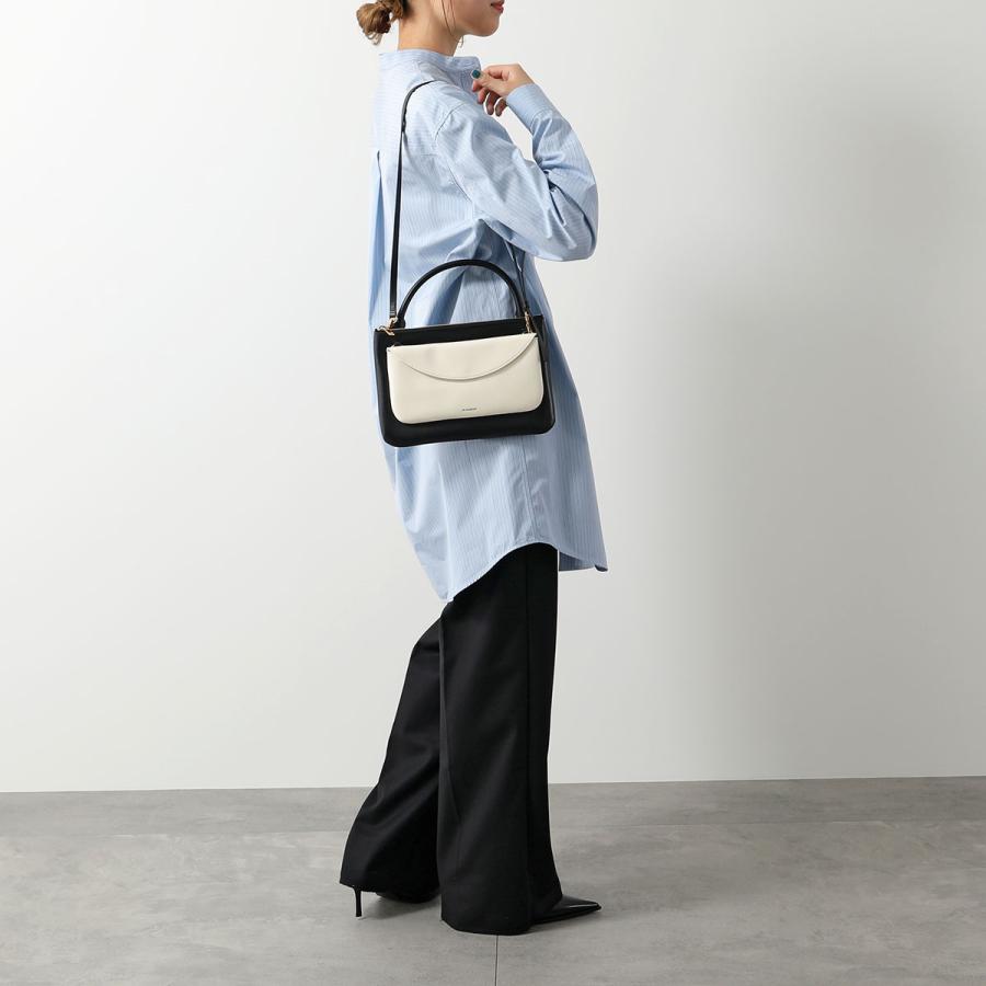JIL SANDER ジルサンダー ハンドバッグ LINK LG MULTI J08WG0008 P5079 レディース レザー ショルダーバッグ ポシェット クラッチ ロゴ 鞄 カラー2色 ...