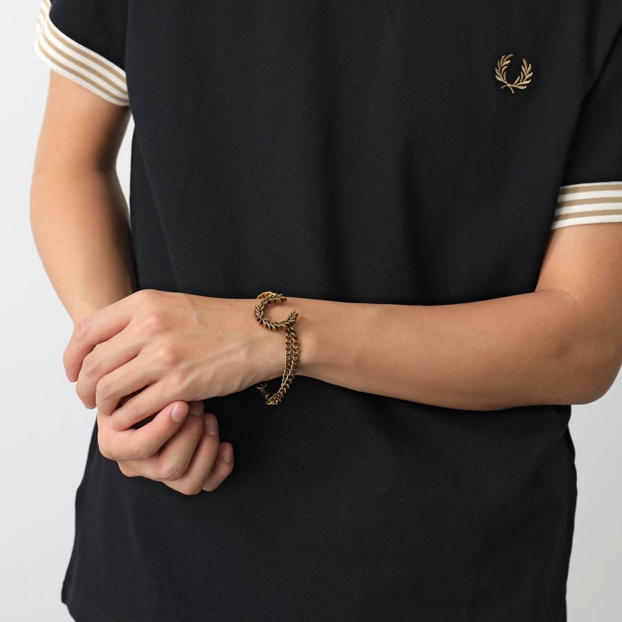 FRED PERRY フレッドペリー ブレスレット DBL CHUNKY LAUREL WR FRED PERRY フレッドペリー ブレスレット DBL CHUNKY LAUREL WR