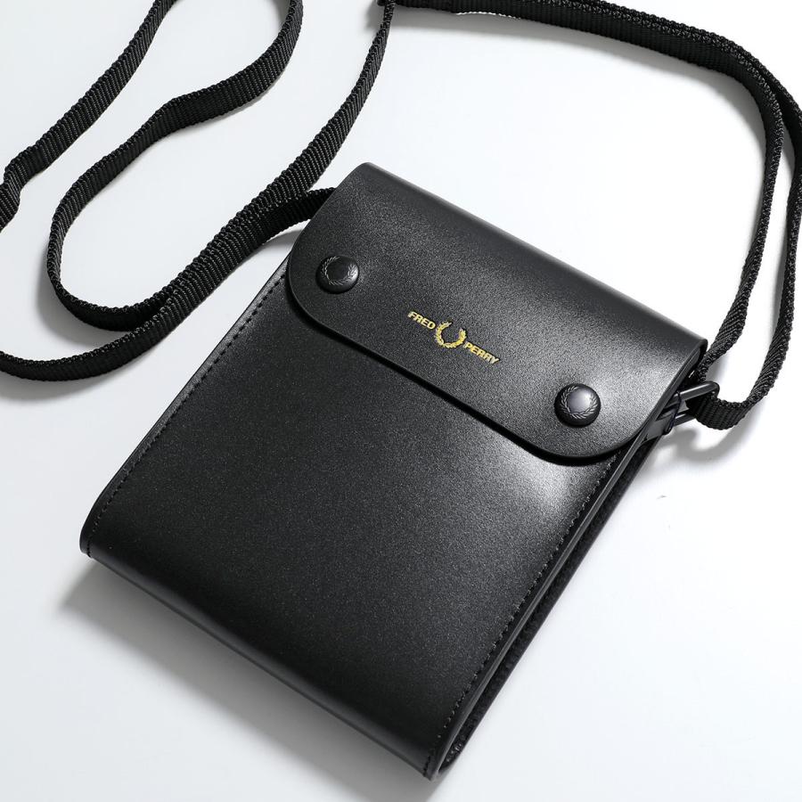 FRED PERRY（フレッドペリー） ショルダーバッグ BURNISHED LEATHER POUCH L4331 レディース レザー ...