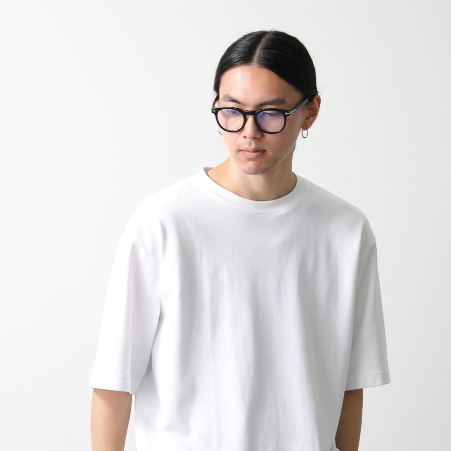 TOM FORD トムフォード メガネ TF5629-B FT5629-Bメンズ ボストン型 眼鏡 めがね 伊達メガネ ロゴ Tロゴ 黒縁 ...