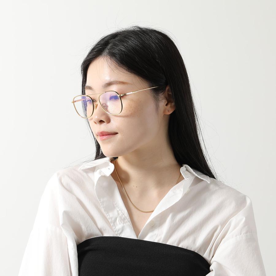 TOM FORD トムフォード メガネ TF5691-B レディース ティアドロップ型 眼鏡 めがね 伊達メガネ ロゴ アイウェア ブルーライトカットレンズ 030 :360608858 ...