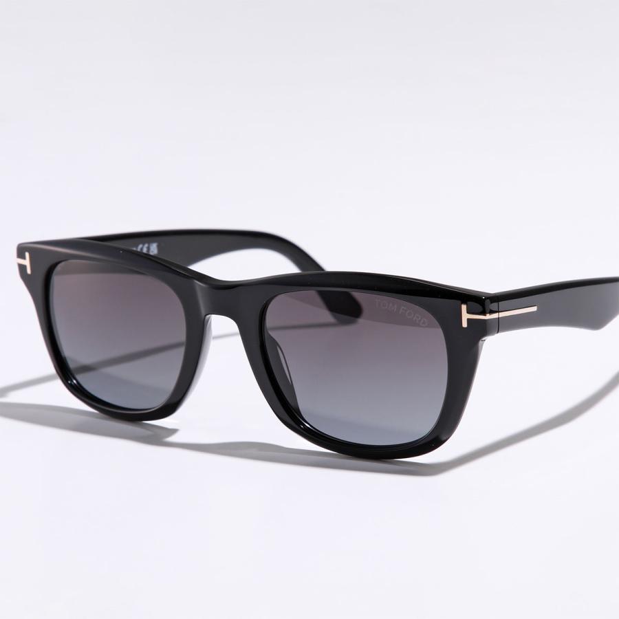 TOM FORD トムフォード サングラス TF1076 FT1076 メンズ ウェリントン型 ロゴ Tロゴ 眼鏡 メガネ セルフレーム アイ ...