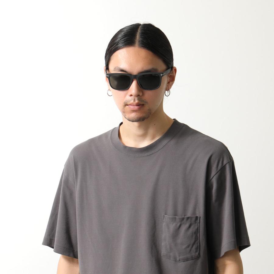 TOM FORD トムフォード サングラス STEPHENSON スチーブンソン TF775 メンズ ウェリントン型 ロゴ Tロゴ アイウェア ...