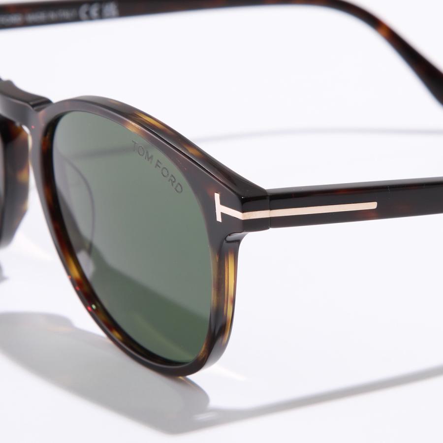 TOM FORD トムフォード サングラス TF1097 FT1097 メンズ ボストン型 カラーレンズ ロゴ Tロゴ セルフレーム アイ ...