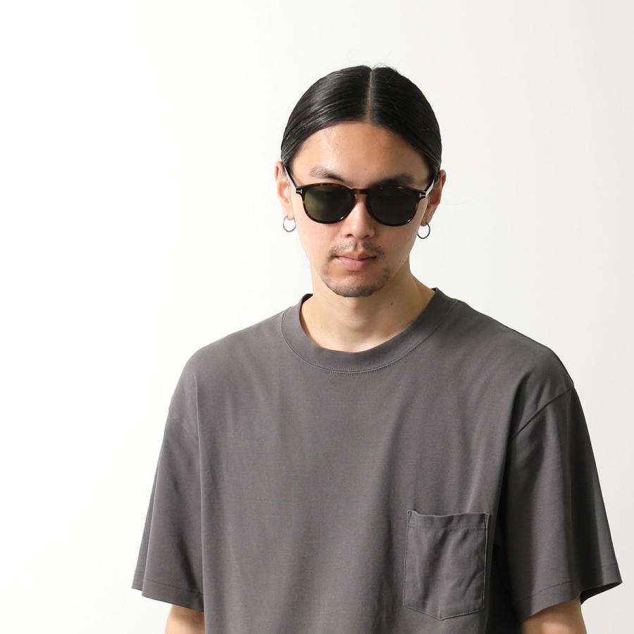 TOM FORD トムフォード サングラス TF1097 FT1097 メンズ ボストン型 カラーレンズ ロゴ Tロゴ セルフレーム アイ ...