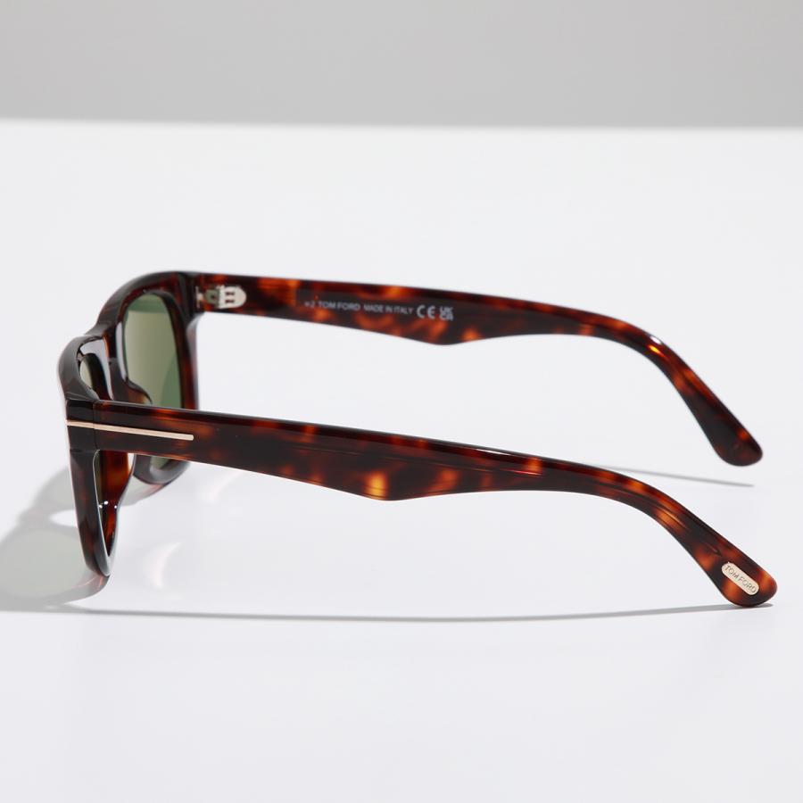 TOM FORD トムフォード サングラス TF1076 メンズ ウェリントン型 ロゴ Tロゴ 眼鏡 カラーレンズ メガネ アイウェア 54N ...
