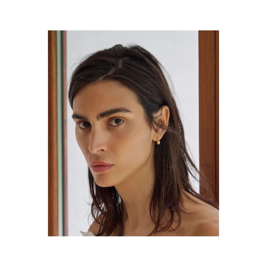 RAGBAG ラグバグ ピアス REFLECTION MINI EARRINGS リフレクション ミニ イヤリング 12098 レディース スターリングシルバー 楕円 アクセサリー 18K ...