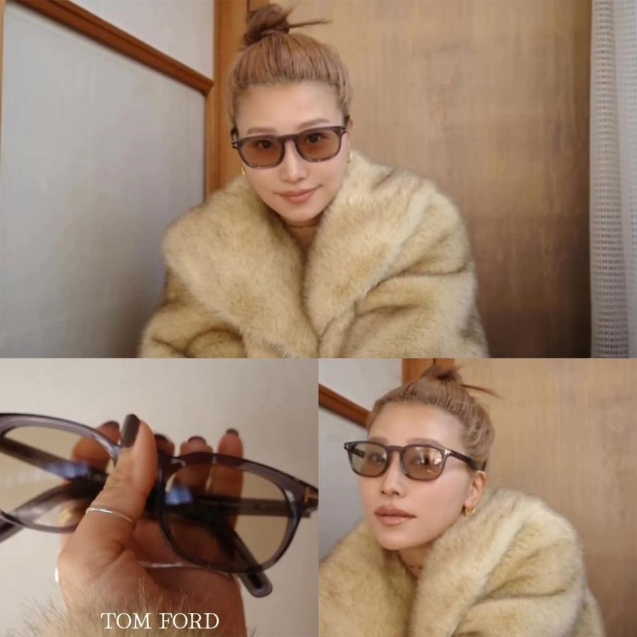 TOM FORD トムフォード サングラス TF1122-D FT1122-D レディース ウェリントン型 アジアンフィット 【日本企画】 ロゴ セルフレーム アイウェア カラー2色 ...