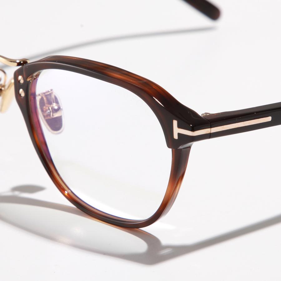 TOM FORD トムフォード メガネ TF5727-D-B メンズ ウェリントン型 クリアフレーム フルリム ブルーライトカット アジアン ...
