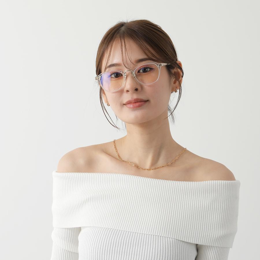 TOM FORD トムフォード メガネ TF5727-D-B メンズ ウェリントン型 クリアフレーム フルリム ブルーライトカット アジアン ...