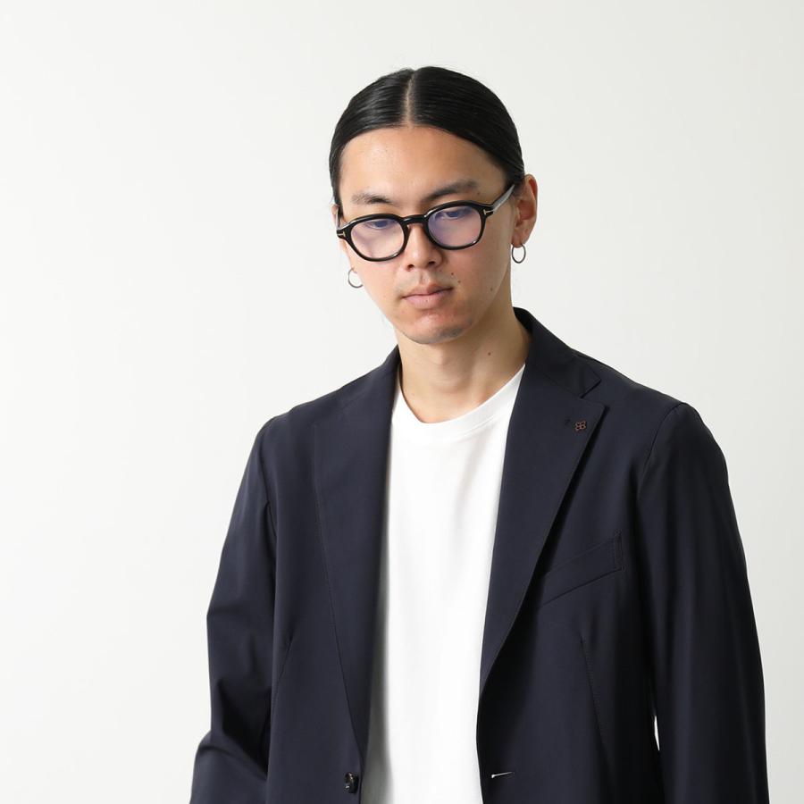 TOM FORD トムフォード メガネ TF5871-B FT5871-B メンズ ウェリントン型 フルリム めがね 眼鏡 伊達メガネ ブルー ...