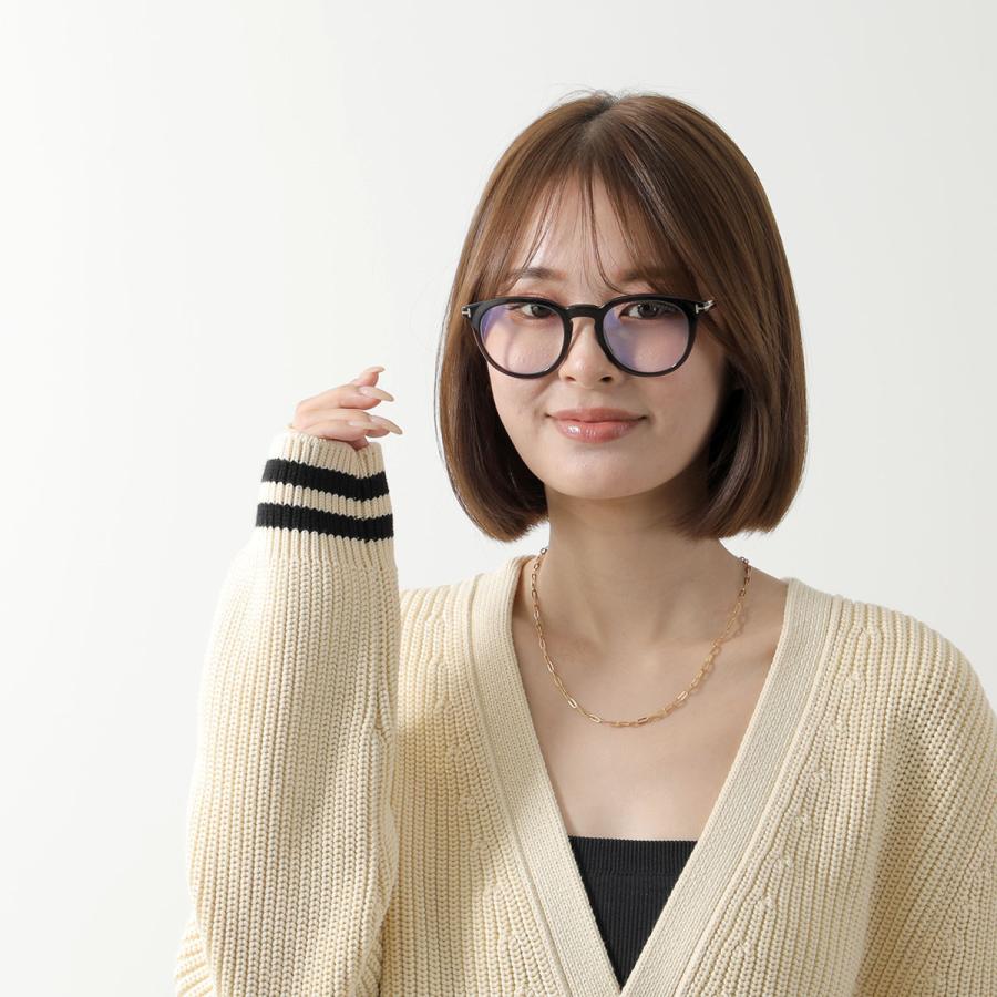 TOM FORD トムフォード メガネ TF5905-B FT5905-B メンズ ボストン型 フルリム めがね 眼鏡 伊達メガネ ブルー ...