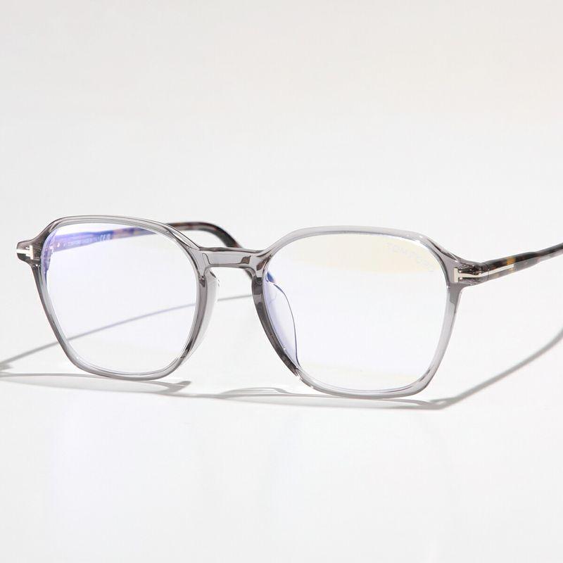 TOM FORD（トムフォード） メガネ TF5804-F-B FT5804-F-B メンズ ウェリントン型 フルリム めがね 眼鏡 伊達 ...